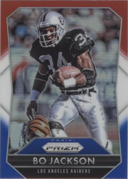 2015 Panini Prizm - Bo Jackson #126 Red White & Blue Prizm for sale ...