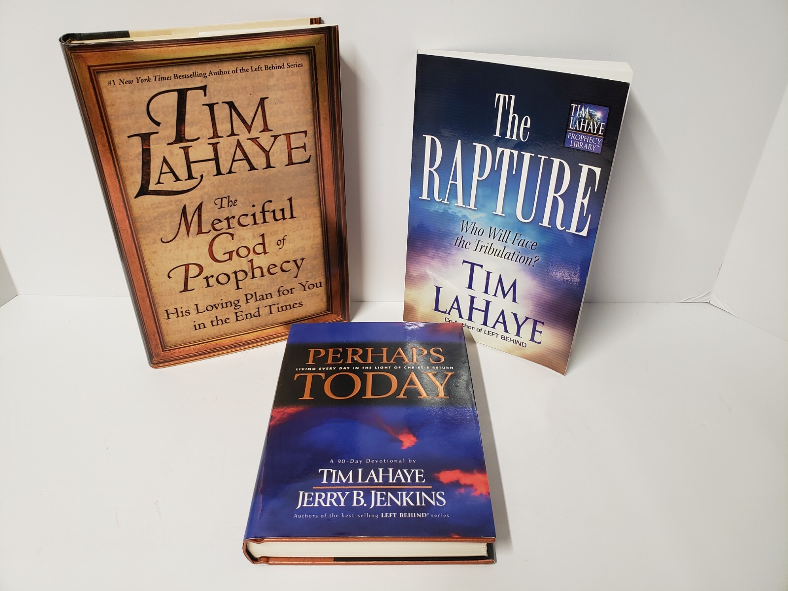 Tim LaHaye Books Perhaps Today The Rapture The Merciful God of Prophecy ...