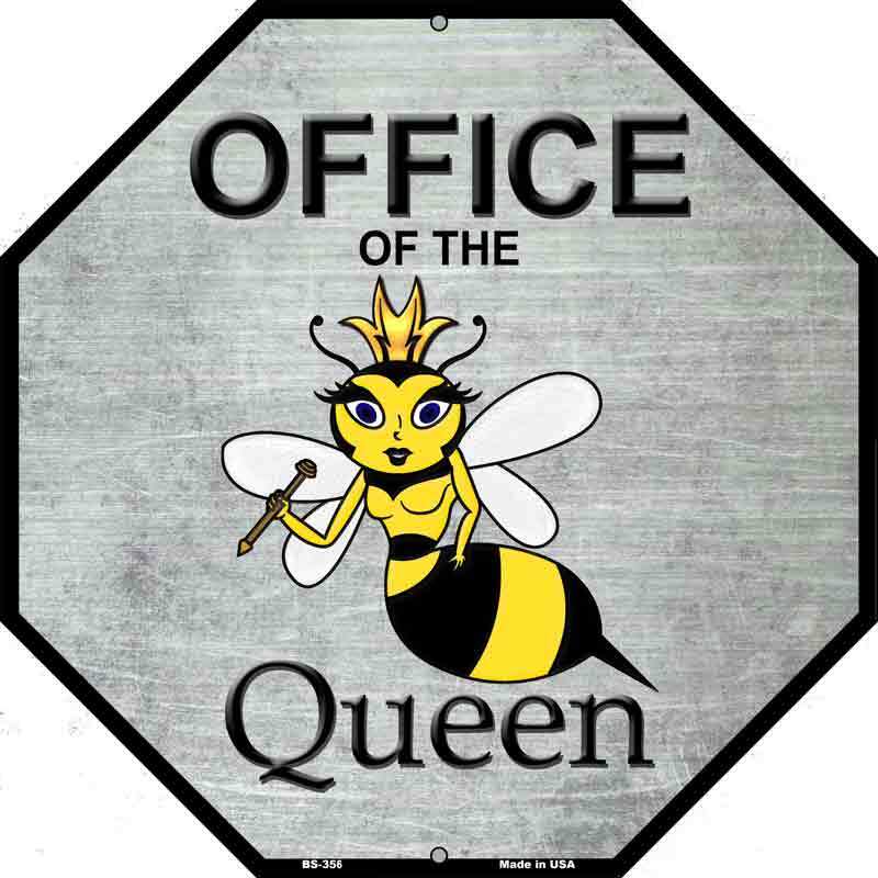 Office of the Queen Metal Novelty Octagon Stop Sign BS-356 | eBay