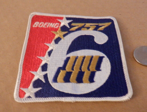 1980s BOEING 757 PATCH JET PLANE AIRPLANE COMPANY BAC B.A.C. UNIFORM | eBay