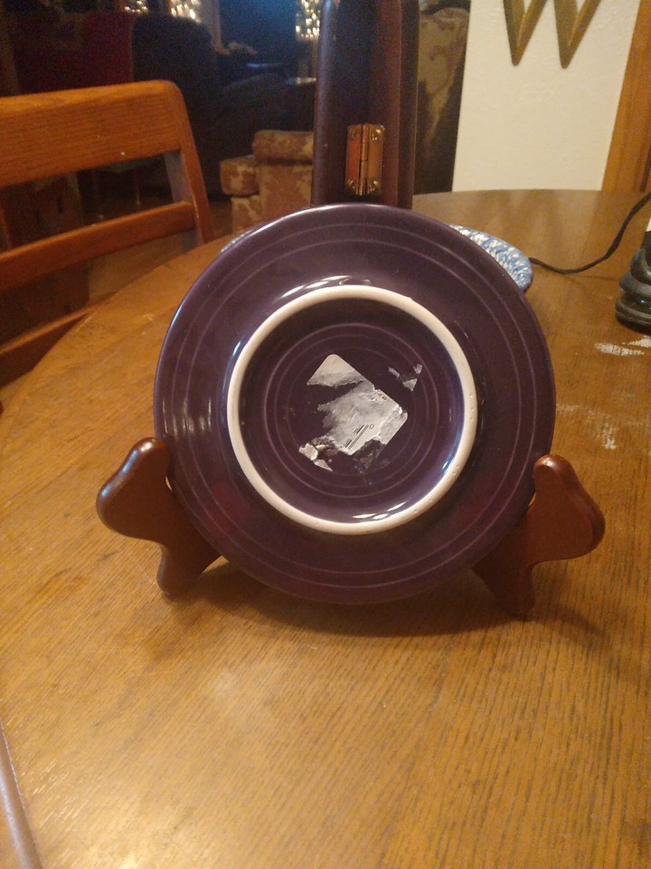 Fiestaware Mulberry Trivet Fiesta Purple Dancing Lady Hot Plate | eBay