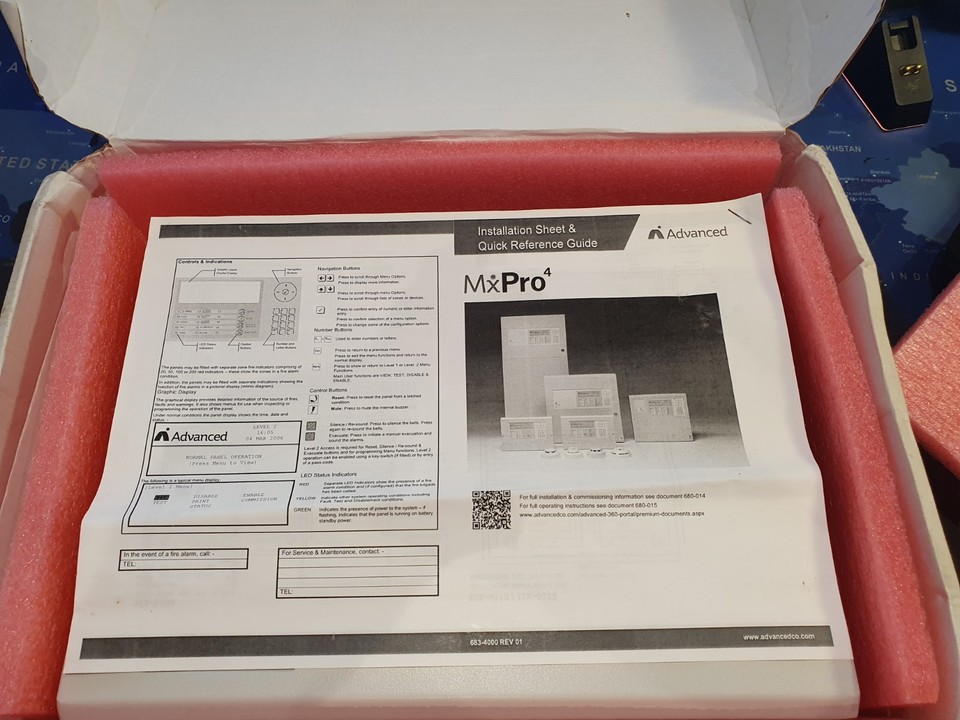 MxPro 4 MX-4020 Remote Control Terminal with standard network interface ...