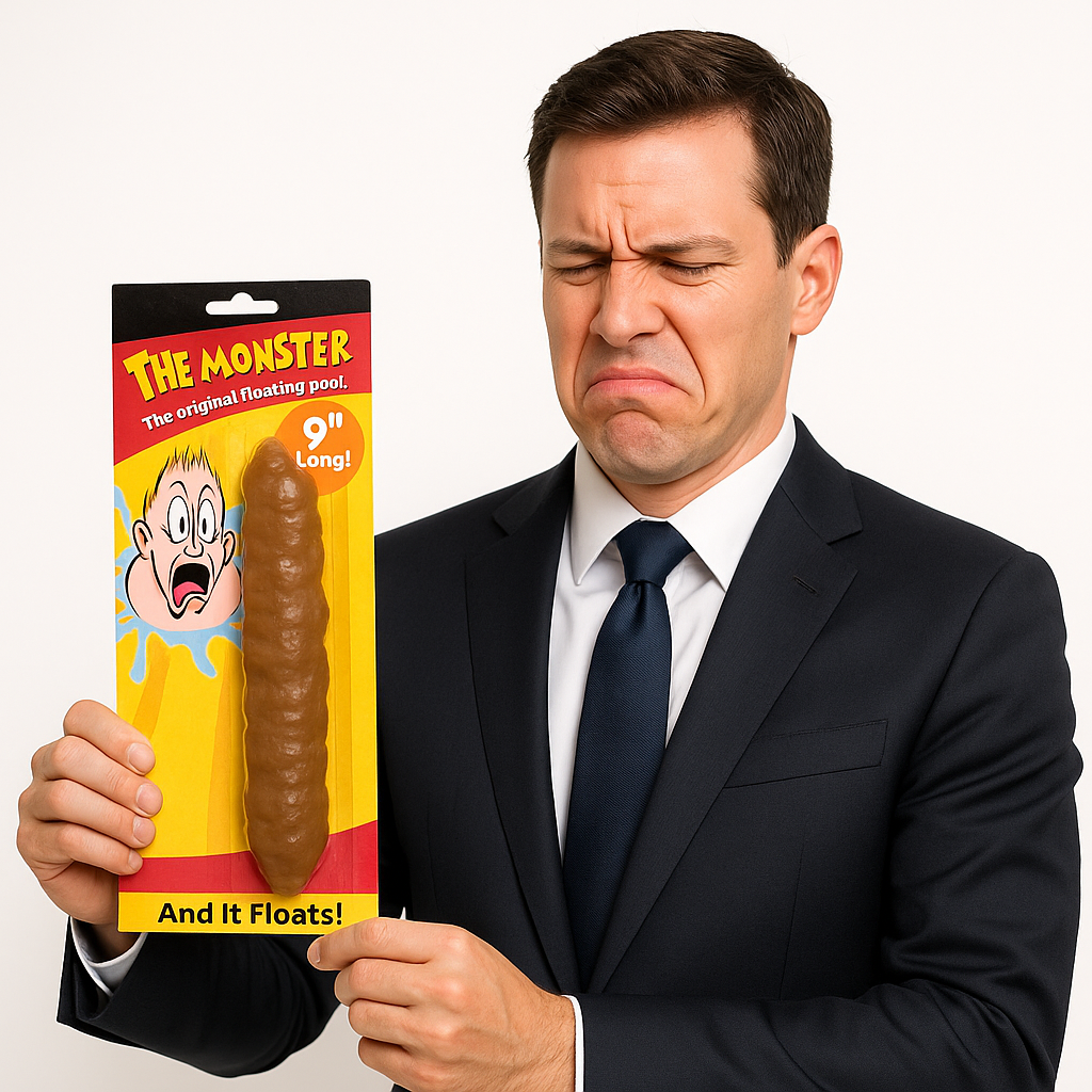 GIANT MONSTER POO Crap Fake Joke Prank POOP Turd Gag Rubber Dog ...