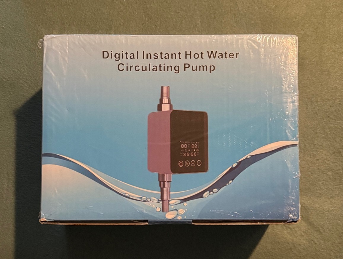 Digital Instant Hot Water Circulating Pump with Touchscreen Built In ...