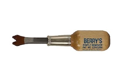 Berry’s Staple Remover/ Puller, Great for Upholstery or Pool Table ...