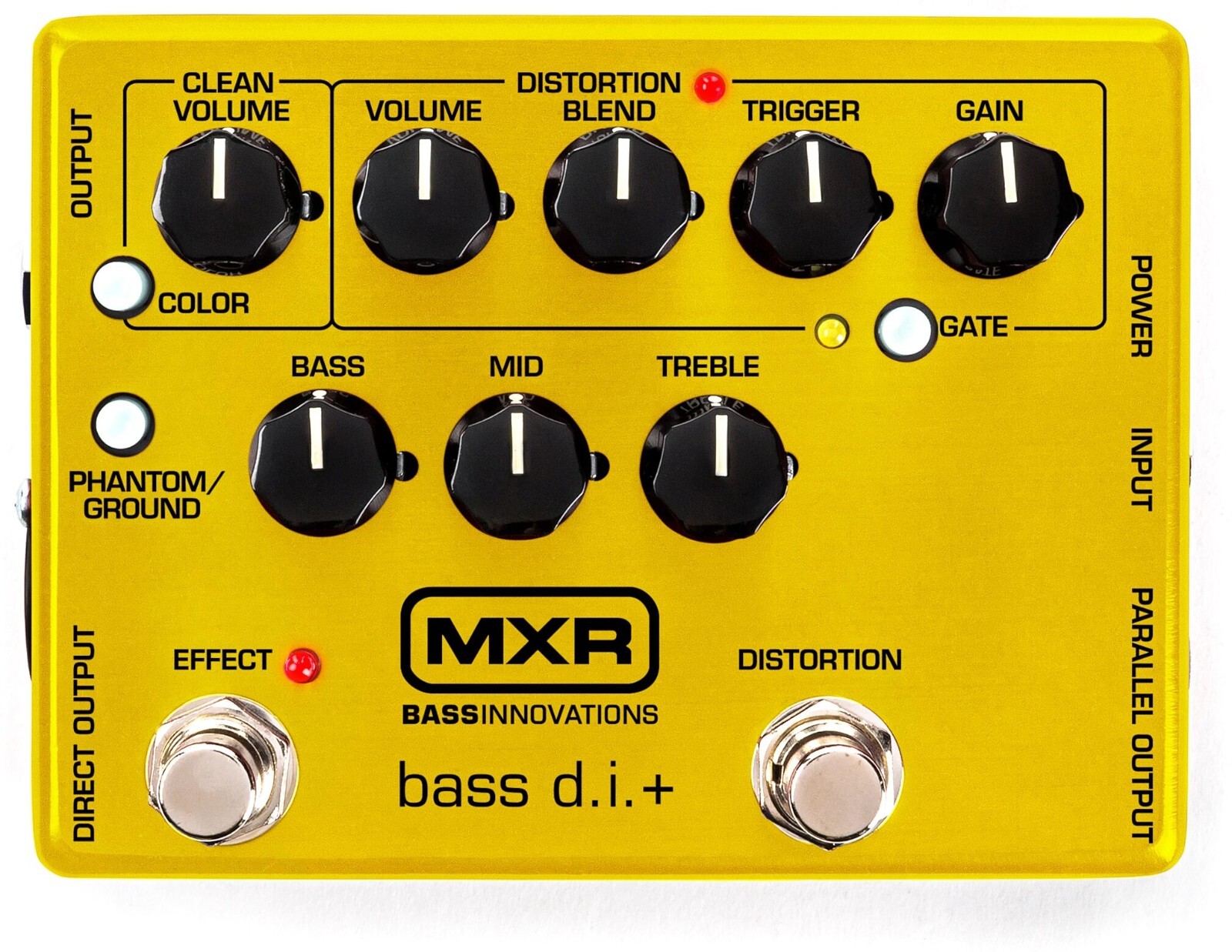 Dunlop MXR M80 Special Edition Yellow Bass DI+ Pedal | eBay
