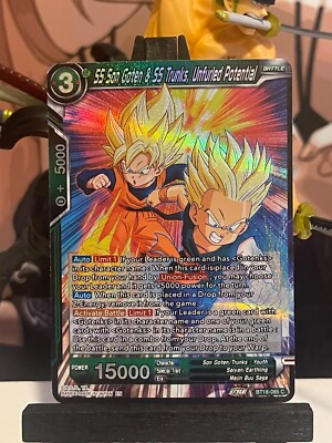 Dragon Ball Super CG SS Son Goten & SS Trunks Unfurled BT18-085 Z Legends Foil! | eBay