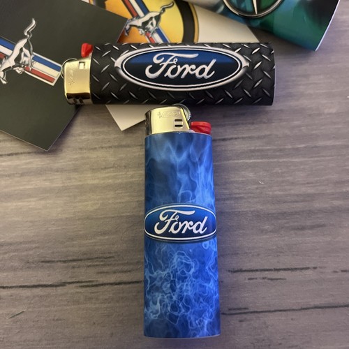 New 2 Custom Bic Lighters Ford Truck Car Logo Super Car Great Gifts ...