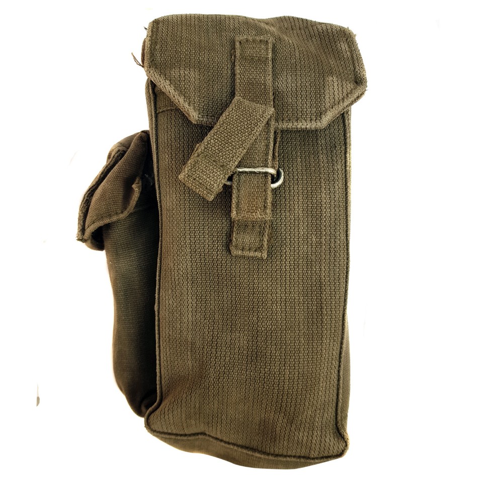FALKLAND British Army PATTERN 58 Pouch Ammo Bag Webbing Kidney Carrier ...