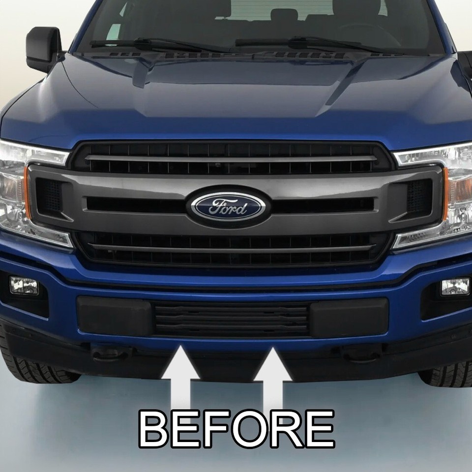 2015-2019 Ford F150 Chrome Lower Grille Bumper Trim For Ford F150 ...