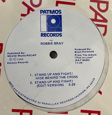 PRIVATE HARD ROCK EP - Robbie Bray - Stand Up And Fight - EX - Rare ...