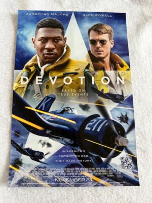 DEVOTION - 11"X17" D/S Original Promo Movie Poster 2022 MINT Jonathan Majors | eBay