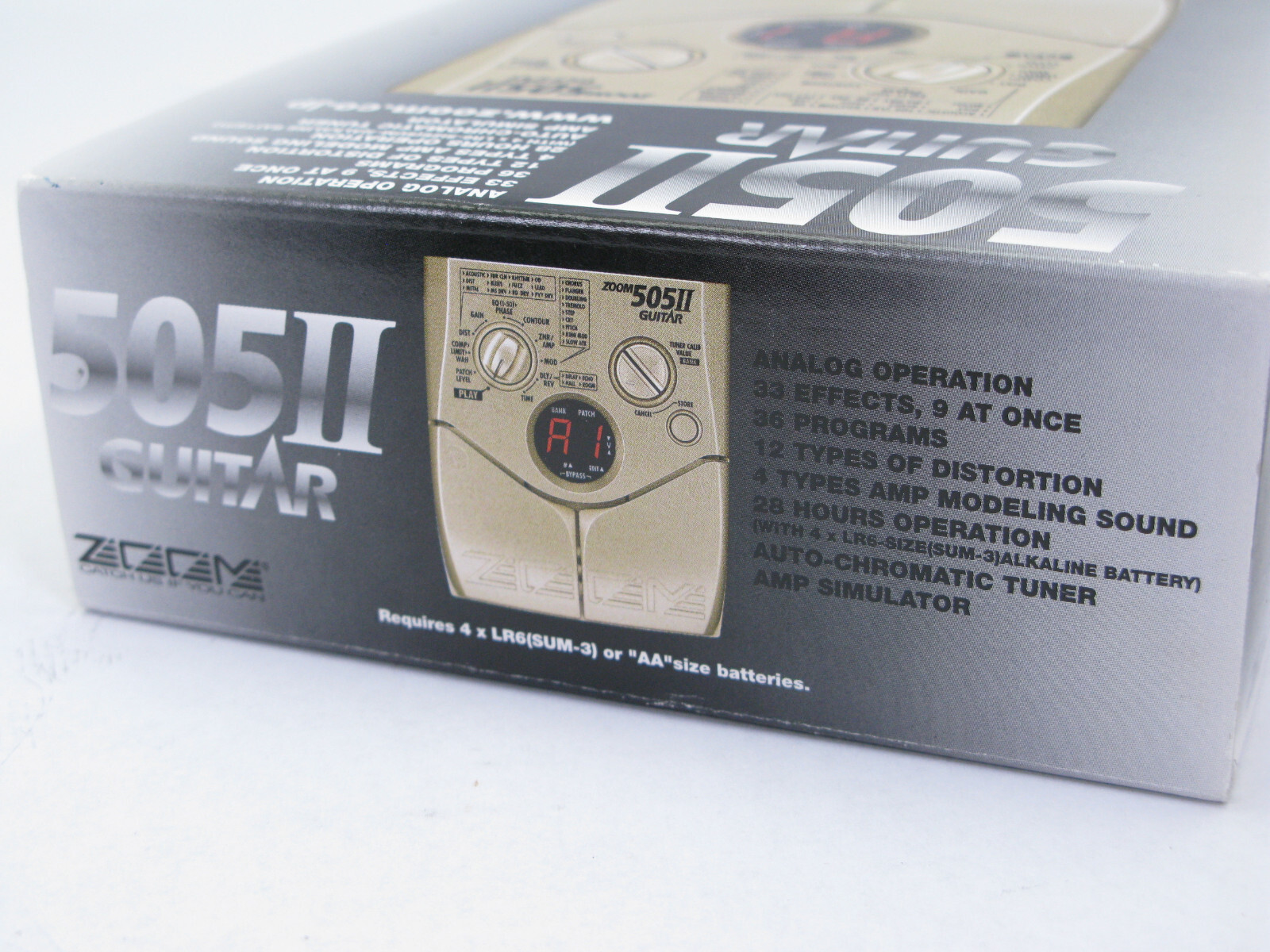 Zoom 505 II 2 Guitar Multi Effects Pedal Processor for sale online | eBay