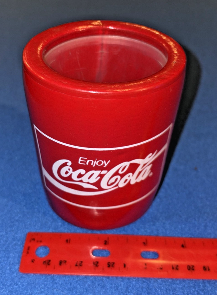 Coke Enjoy Coca Cola Kool Kan Branded Foam Plastic Insulated Can Koozie ...
