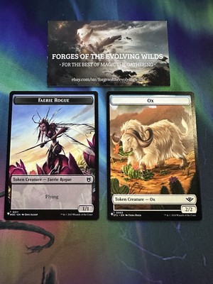 Token Faerie Rogue Ox The List Everyone's Invited Secret Lair Double ...