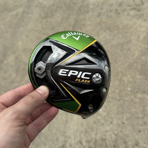 Callaway Epic Flash Driver Head 9° Loft Golf Club Fade Draw Adjustable ...
