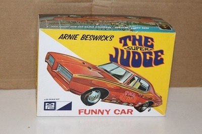 MPC 1:25 The Super Judge Funny Car Model Kit, Complete & Unbuilt Open ...