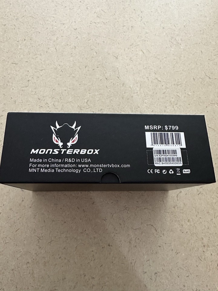Monsterbox X2 Pro 6K Android 12.0 Streaming Box (Certified Seller) | eBay