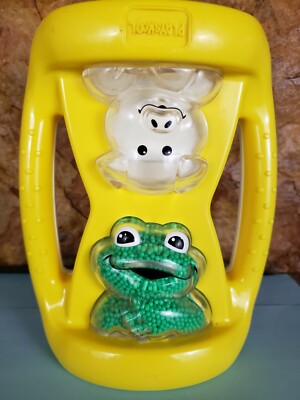 Vintage Playskool 1996 Color Surprise Hourglass Baby Toddler Rattling ...