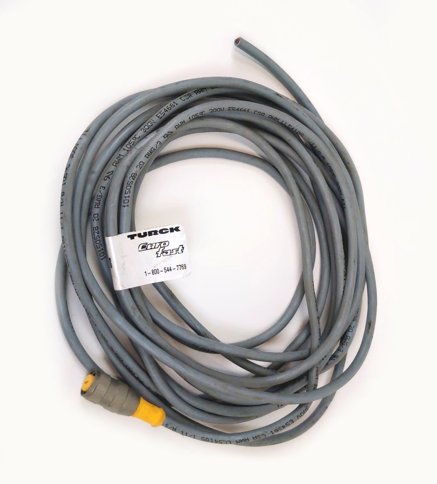 Lot of 3 TURCK Eurofast RK 4T-6 U2159 Actuator and Sensor Cordset | eBay