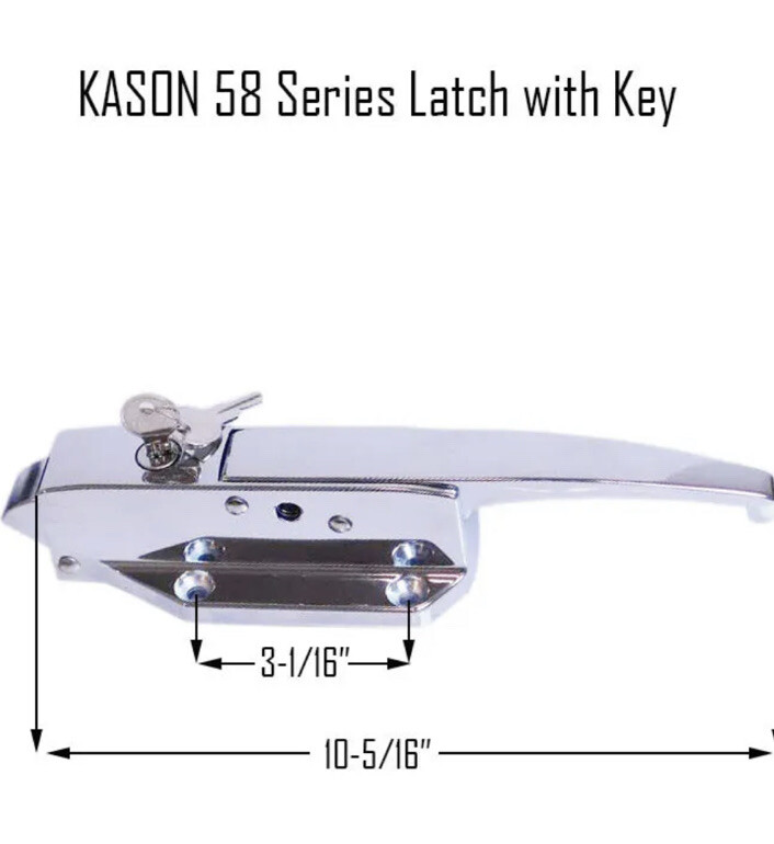 New Kason 58 Series Safeguard Latch Only +Keys Free Shipping ...