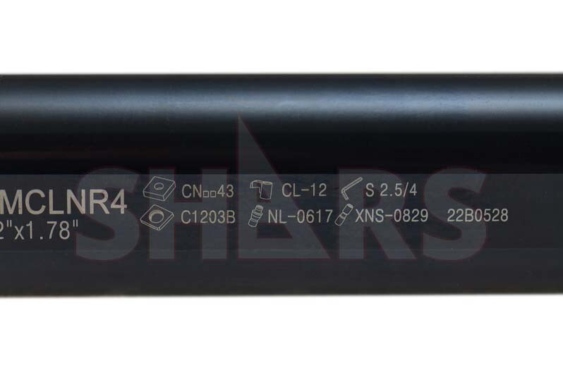 1-1/2 x 14" RH S24U-MCLNR-4 Indexable Boring Bar for CNMG 43 Insert M ...