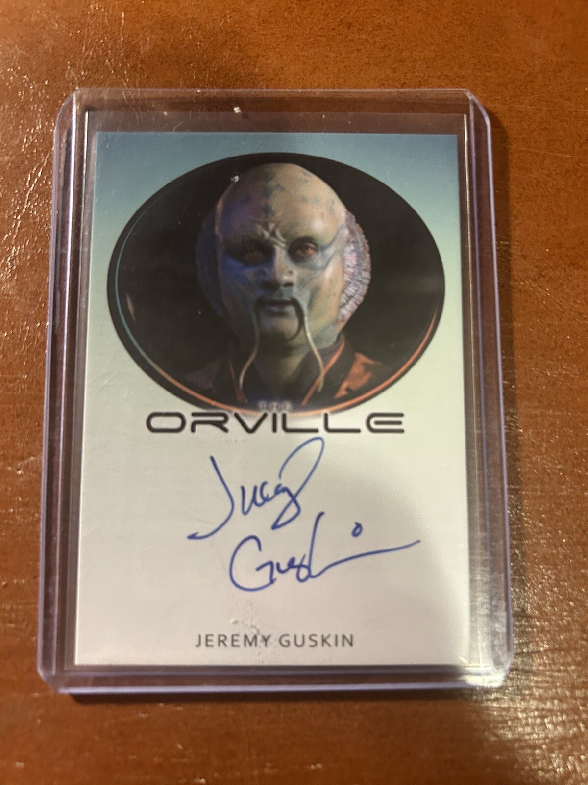 Jeremy Guskin as Furry Alien THE ORVILLE Season 1 Autograph Card Auto ...