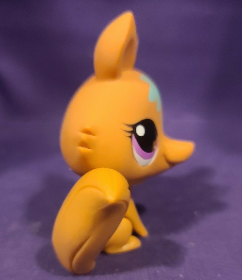 Authentic Littlest Pet Shop LPS #3531 Flower Fox Mouse Cat Paint ...