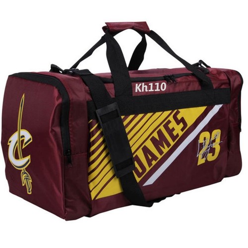 NBA Cleveland Cavaliers #23 LeBron James Gym Travel Luggage Duffel Bag ...