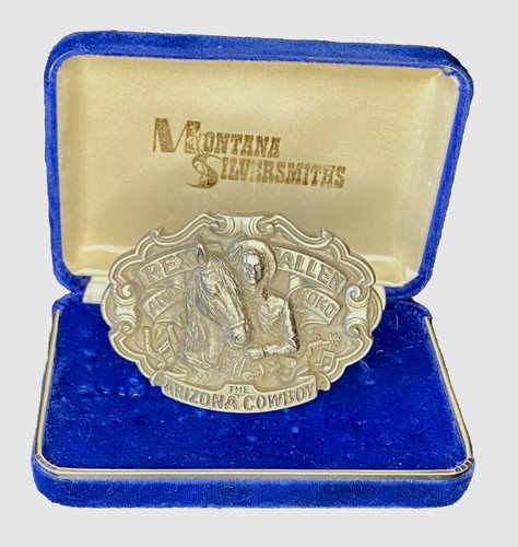 Rex Allen Limited Edition Belt Buckle #5 of 10,000 | eBay