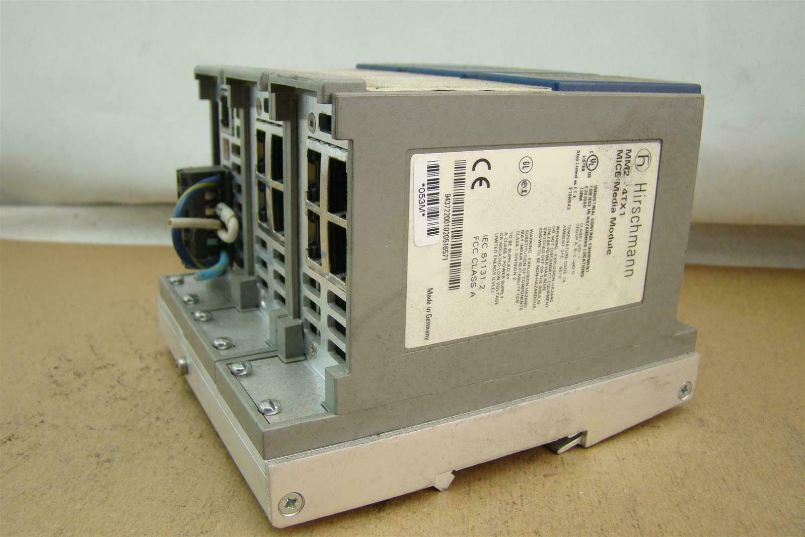 Hirschmann MICE Media Module MS2108-2, MM2-4TX1 | eBay