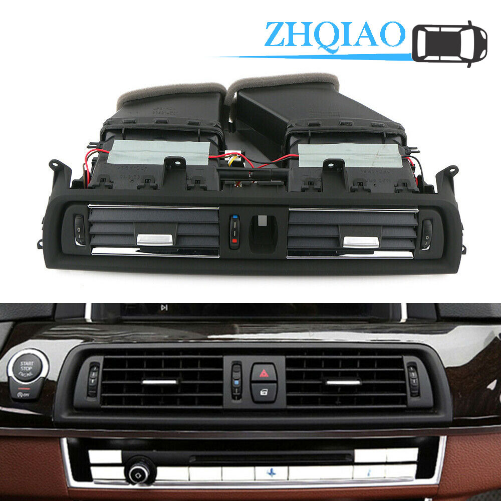 64229209136 Console Center Air Vent Grille Heat AC Dash Kit Fit BMW 5 ...