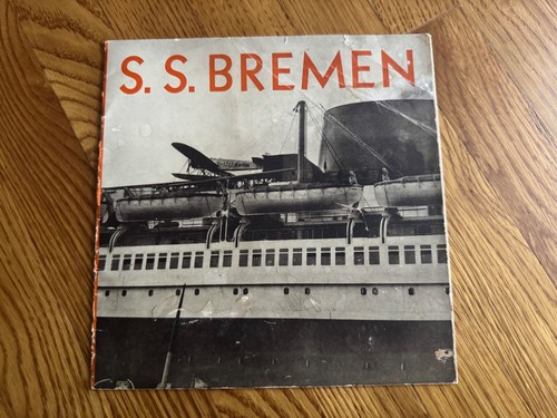 ss Bremen Early Brochure / October, 1929 / North German Lloyd NDL | eBay