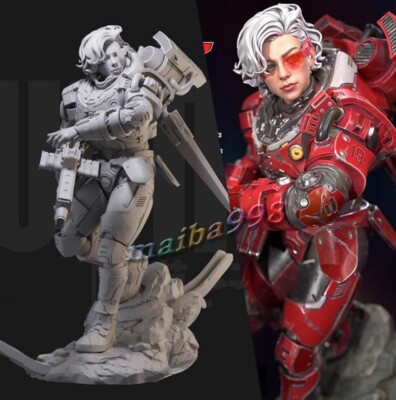 female warrior 3D Printing GK Figure Model Kits Unpainted Unassembled ...