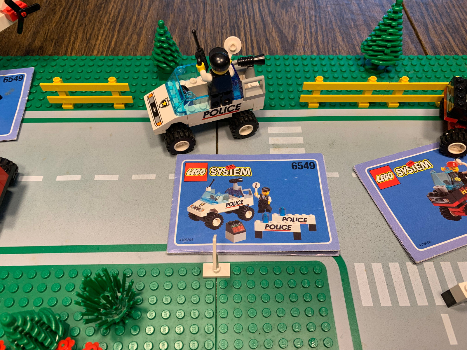 LEGO Set 6549 Roadblock Runners Town Scene 1997 Complete w/Instructions ...