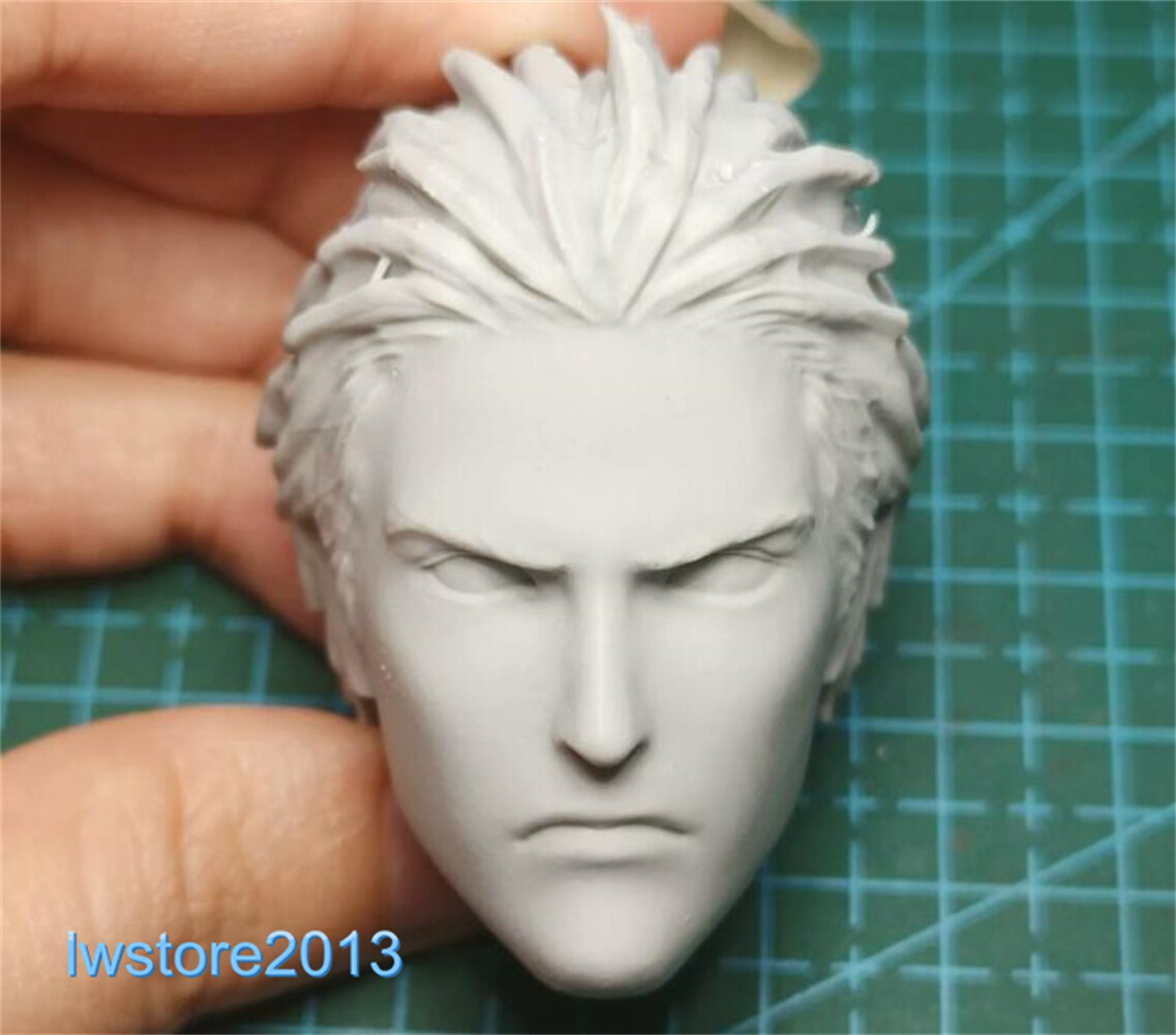 1:6 1:12 1:18 Calm Fighter Man Head Sculpt For 12" 6" Male Action ...