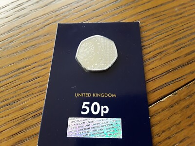 NEW STOCK 2022 ALAN TURING (CODE BREAKER) 50p CERTIFIED BRILLIANT ...