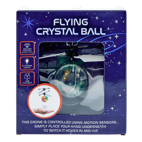 Flying Crystal Ball LED Flashing Toy Helicopter | eBay