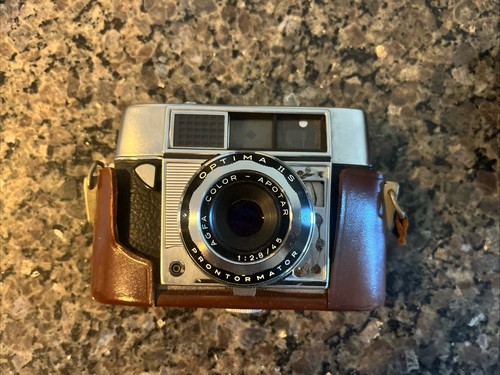 Vintage Agfa Optima I Film Camera With Agna Color-agnar 1:2.8/45 Made ...