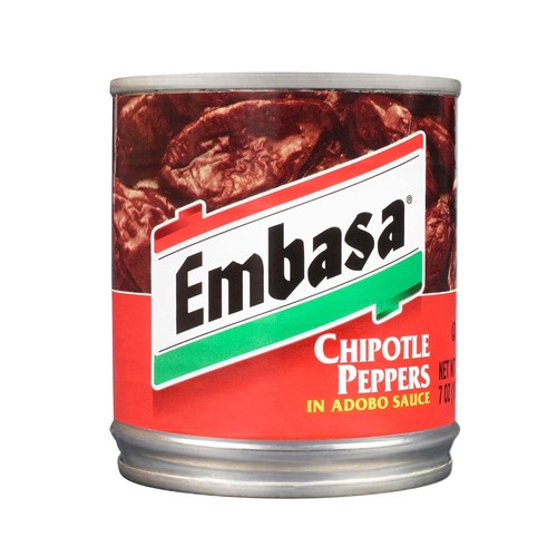 EMBASA Chipotle Peppers in Adobo Sauce, 7 Oz Can 7 Ounce (Pack of 12 ...