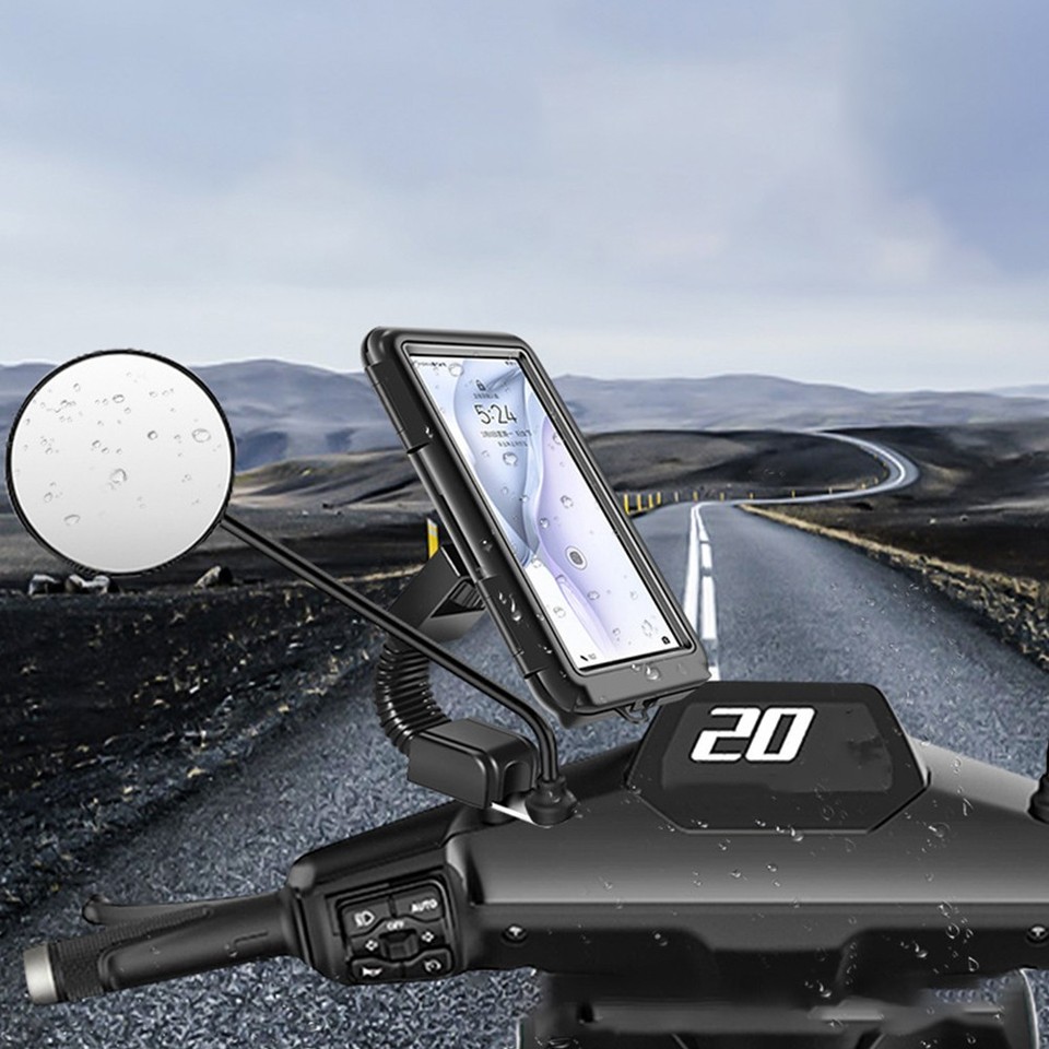 Bike Mount for Smartphone Holder Motorcycle Cell Stand All-Inclusive ...