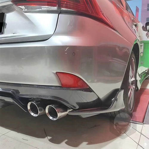 Carbon Fiber Rear Bumper Side Corner Extension Cover For Lexus IS250 ...