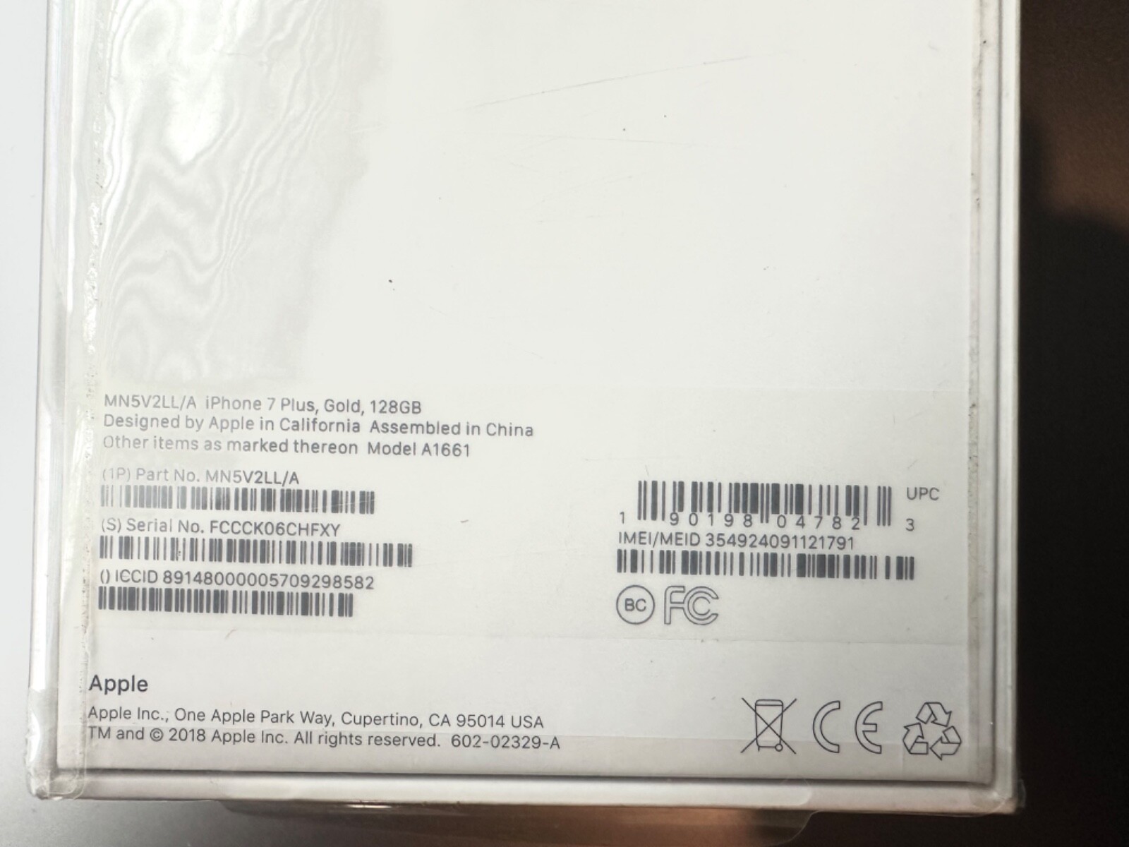 Apple iPhone 7 Plus - 128 GB - Pink Gold (Unlocked) for sale online | eBay