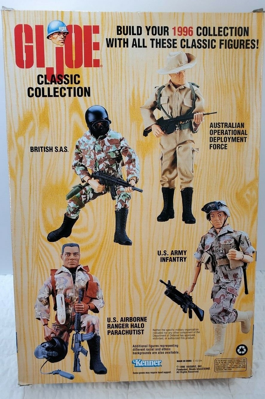 NEW 1996 GI Joe Classic Collection Limited Addition British S.A.S ...