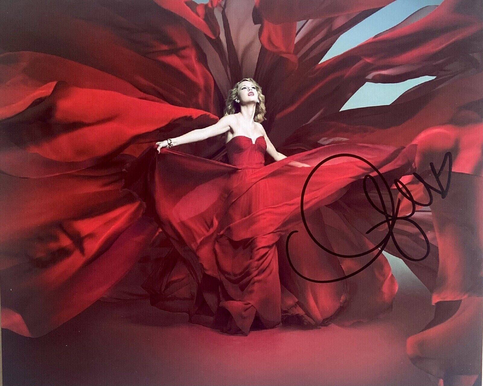 TAYLOR SWIFT SIGNED PHOTO AUTOGRAPH ERAS TOUR SIGNATURE POSTER 8.5X11 ...