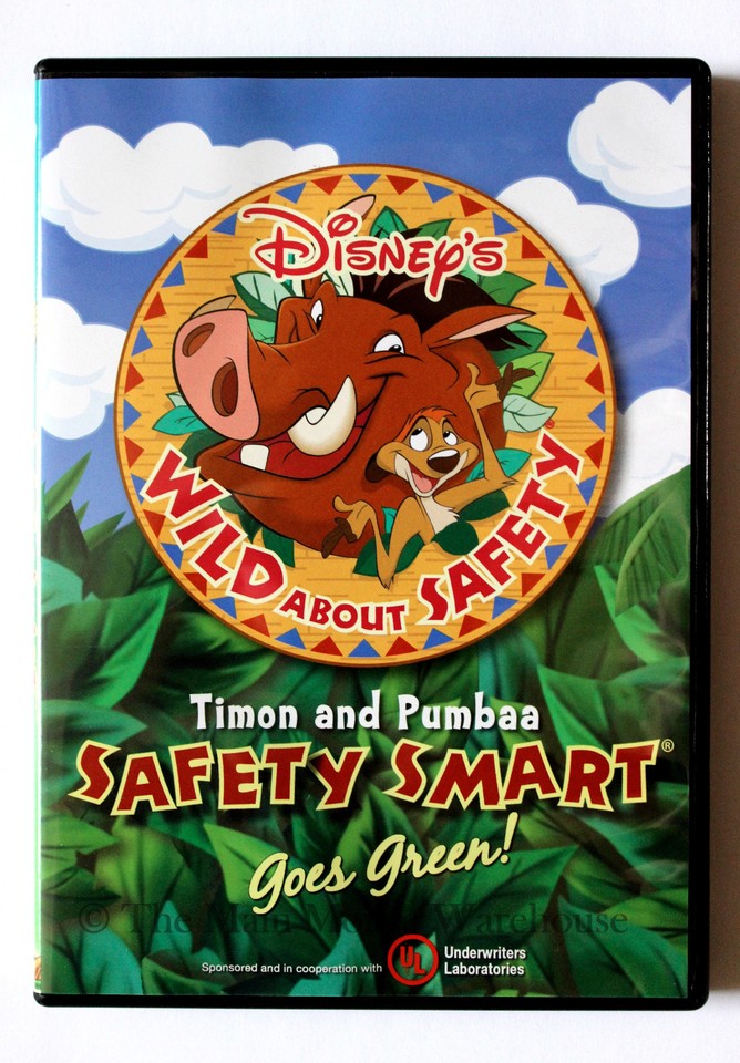 Timon & Pumbaa Wild About Safety 2 Pack Safety Smart In The Water and ...