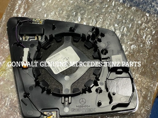 Mercedes-Benz 1668101119 Genuine OEM Factory Original Mirror Glass for ...