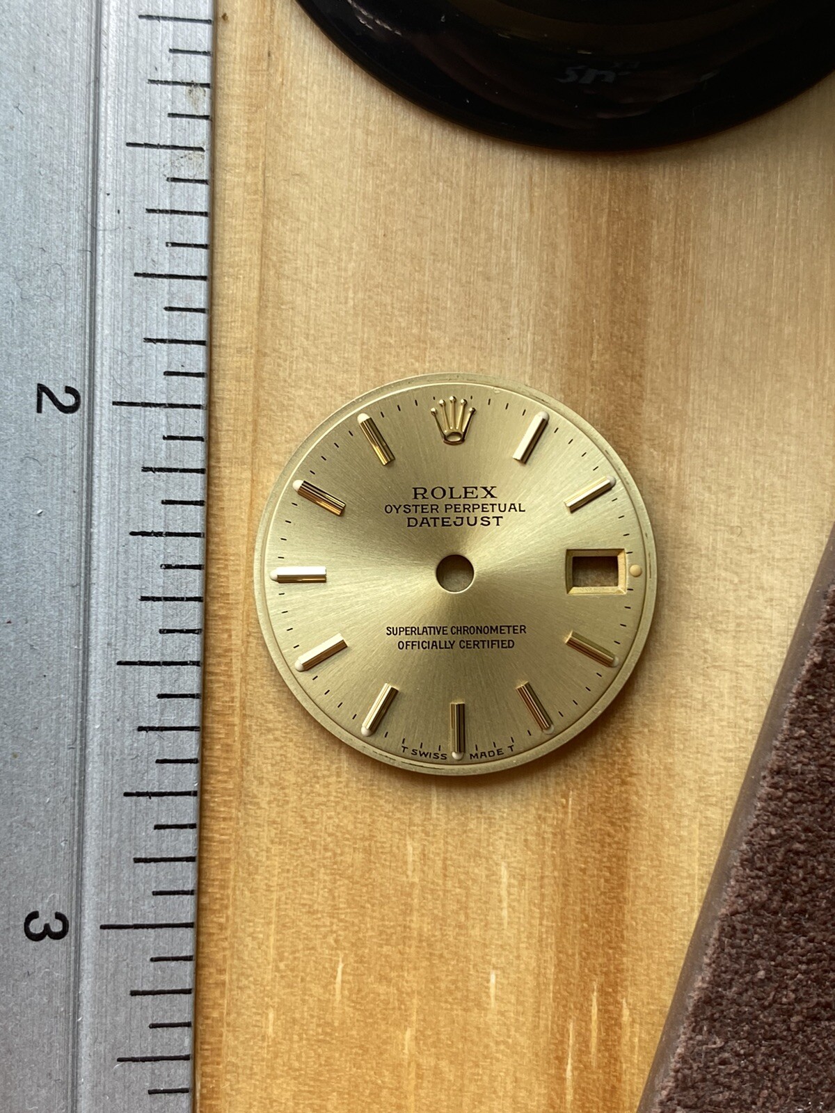 GENUINE ROLEX DATEJUST LADIES TWO TONE CHAMPAGNE INDEX HOUR MARKER 26MM ...