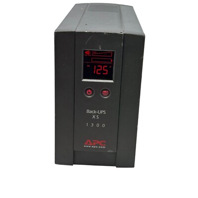 APC Back-UPS XS 1300 BX1300LCD 8 Outlet Uninterruptible Power Supply | eBay