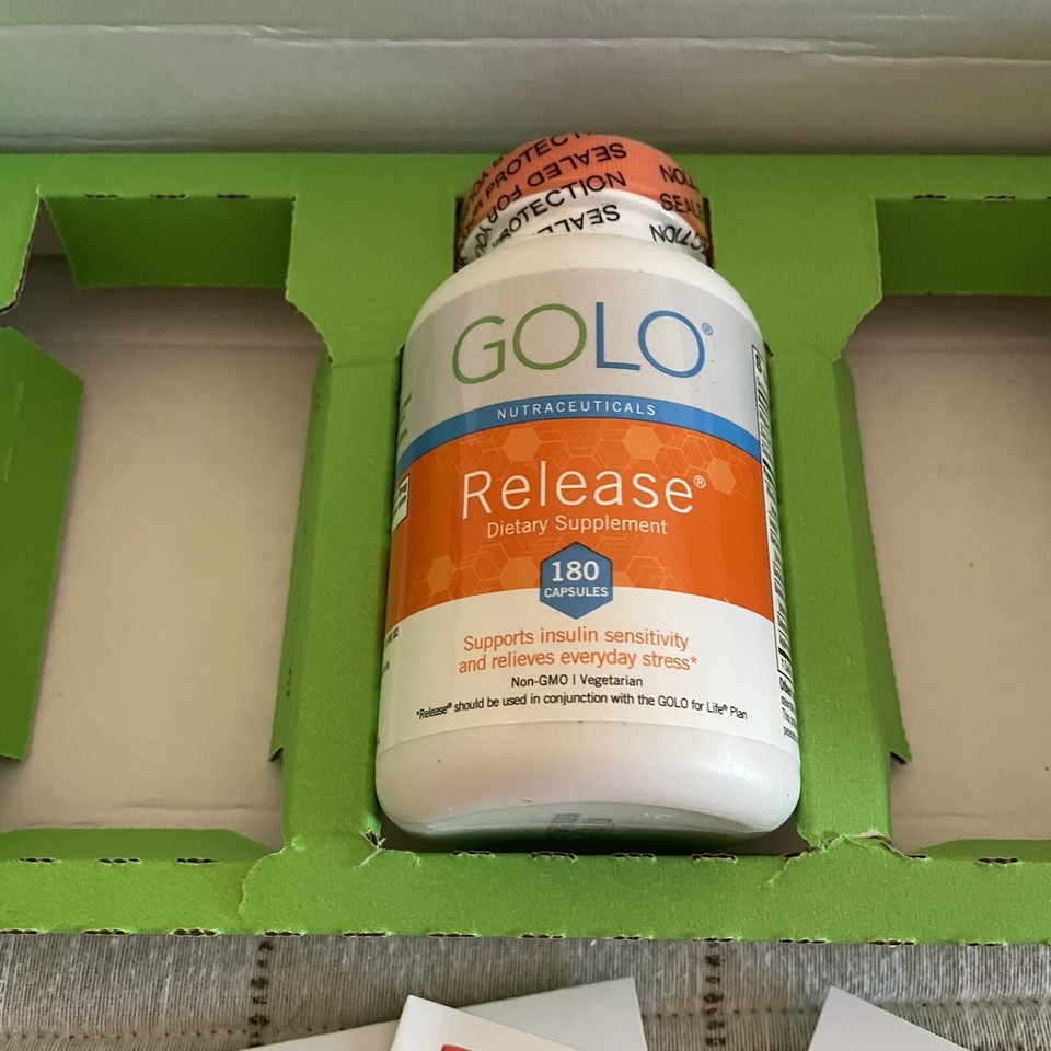 GOLO Release Dietary Supplement 180 Capsules Exp 01/26 60 Days Receipt ...